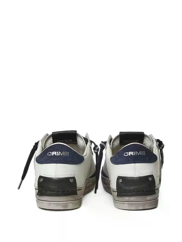 CRIME LONDON Sk8 Deluxe Panelled Sneakers