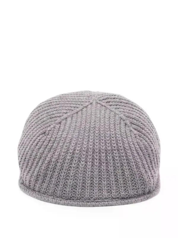 Altea Ribbed-knit Wool Flat Beret
