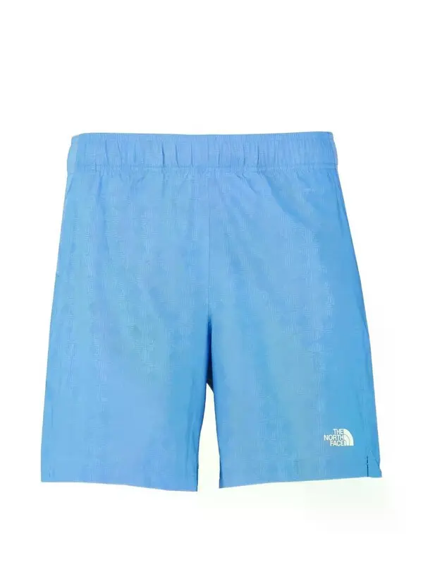 The North Face Geometric-pattern Shorts - Blue