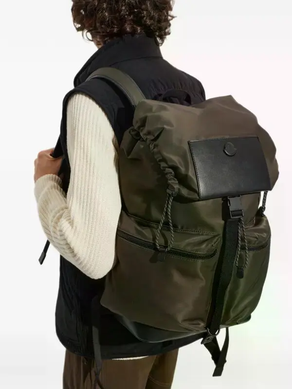Moncler Kenton Drill Logo-patch Backpack