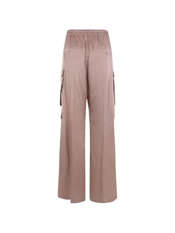 Rick Owens Cargobelas Drawstring-waist Wide-leg Cargo Pants