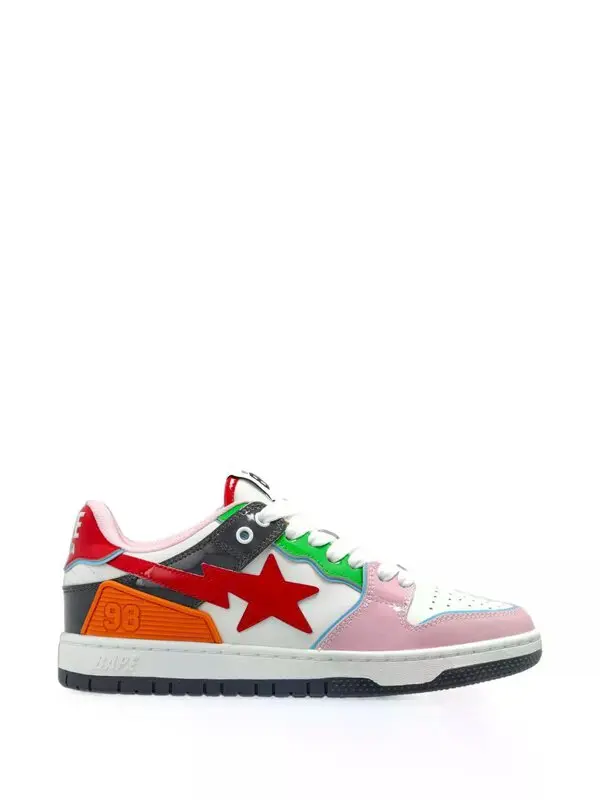 A BATHING APE Sk8 Sta Logo-patch Sneakers