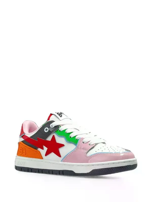 A BATHING APE Sk8 Sta Logo-patch Sneakers