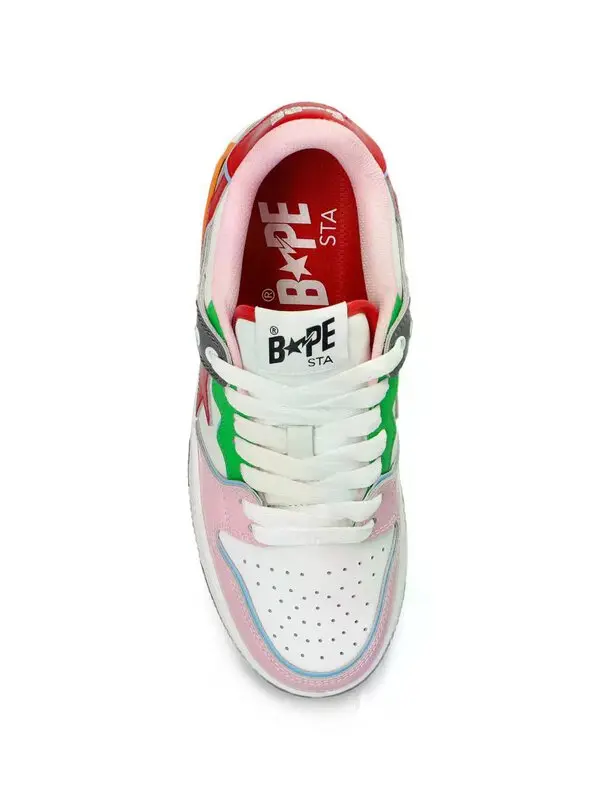 A BATHING APE Sk8 Sta Logo-patch Sneakers