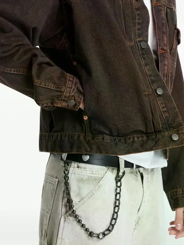 VANS Faded-effect Denim Trucker Jacket