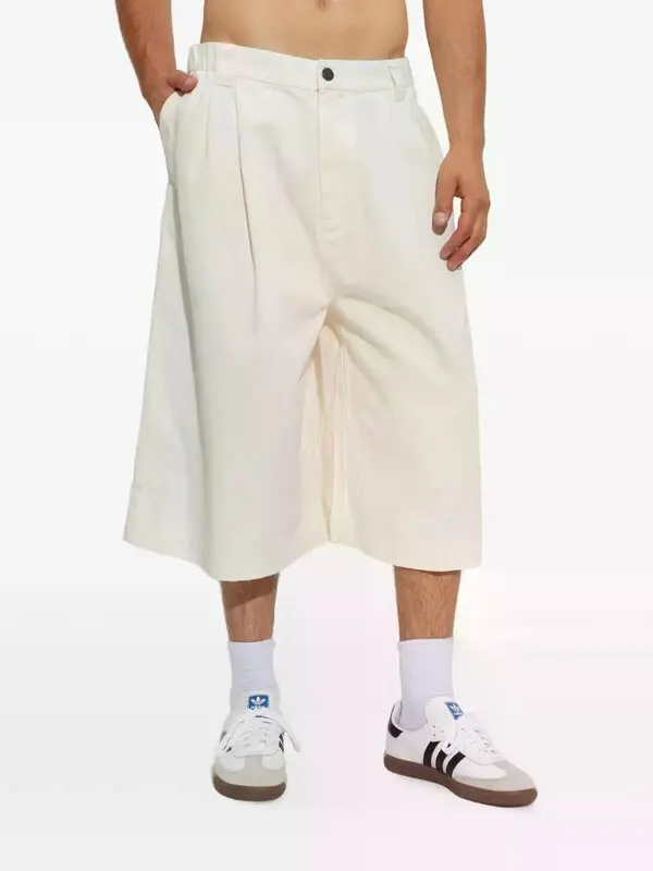 Adidas Wide-leg Denim Shorts