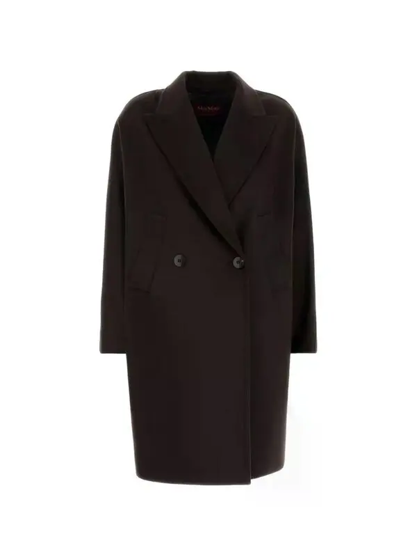 Max Mara Mastro Double-breasted Coat - Brown