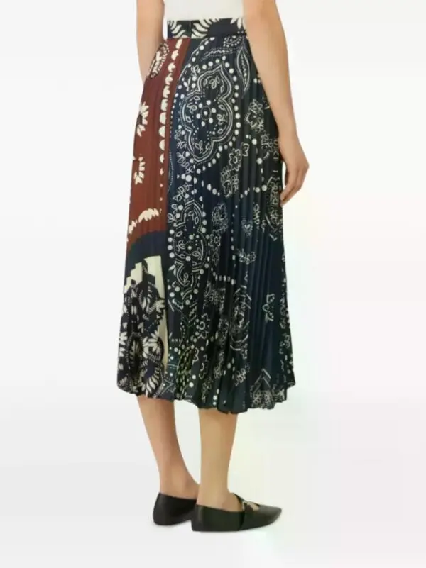 Max Mara Plissé-effect Pleated Midi Skirt