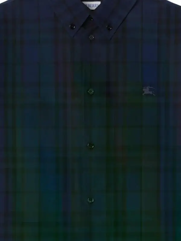 Burberry Check Cotton Poplin Shirt