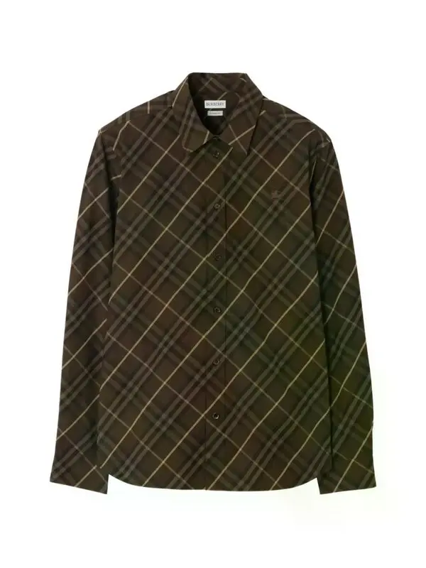 Burberry Classic Fit Check Cotton Shirt
