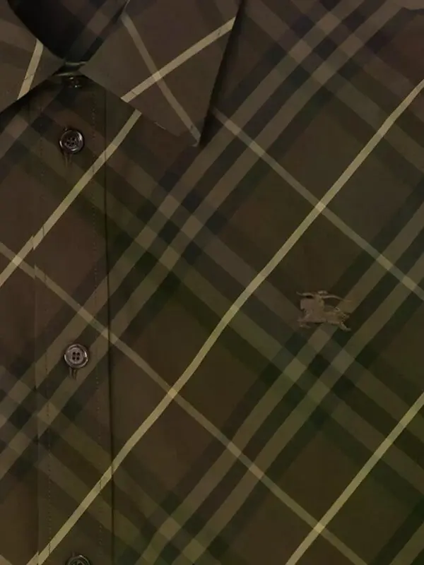 Burberry Classic Fit Check Cotton Shirt