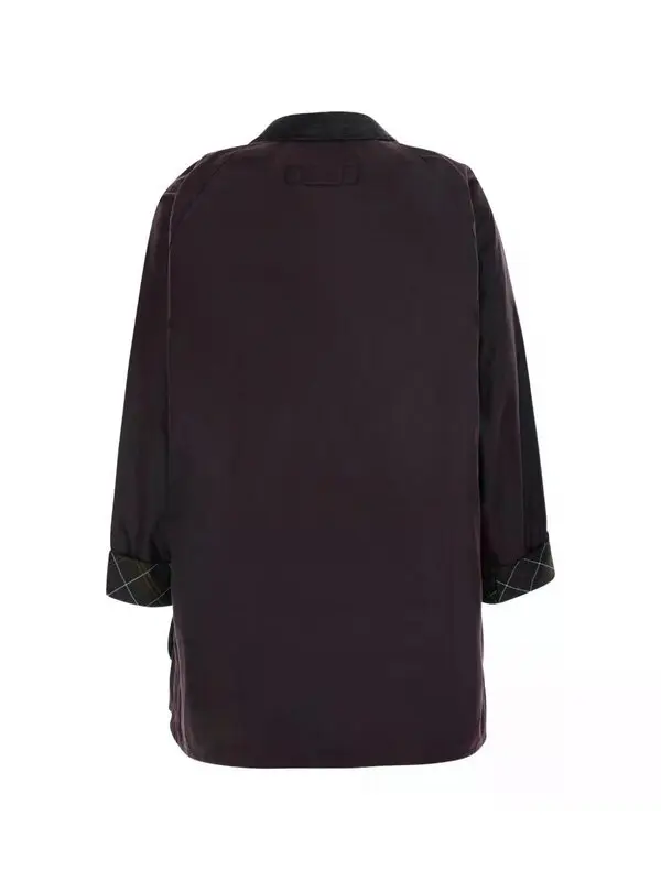 Barbour Beaufort Tartan-trim Jacket