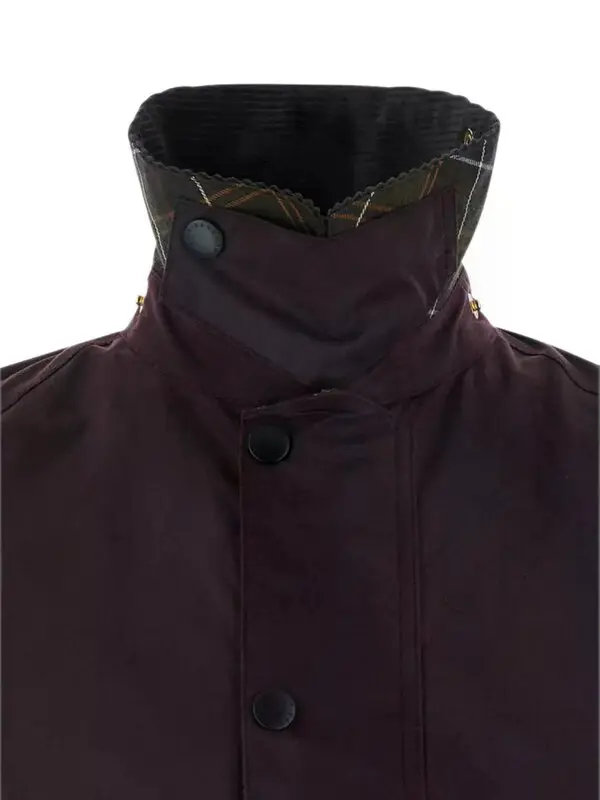 Barbour Beaufort Tartan-trim Jacket