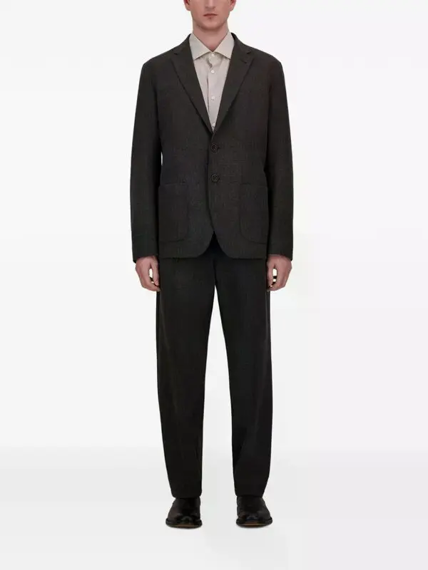 Herno Pinstripe-pattern Single-breasted Blazer