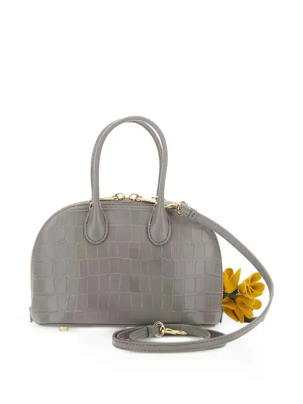 SELF-PORTRAIT Croc-effect Tote Bag