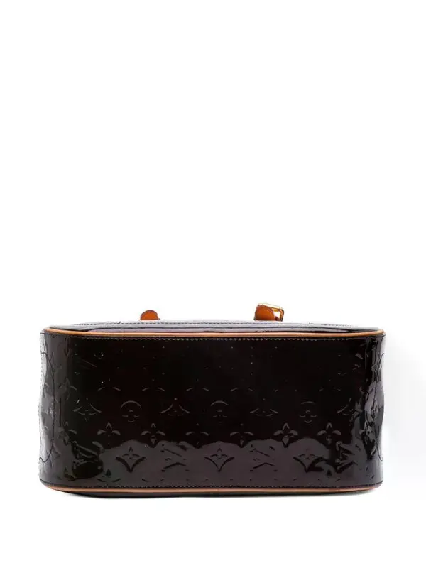 LOUIS VUITTON 1990-2010 Monogram Vernis Summit Drive Handbag - Purple