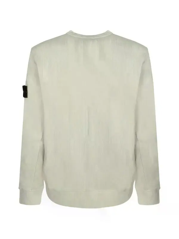 Stone Island 6100017 Organic Cotton Interlock Regular-fit Crew-neck Sweatshirt