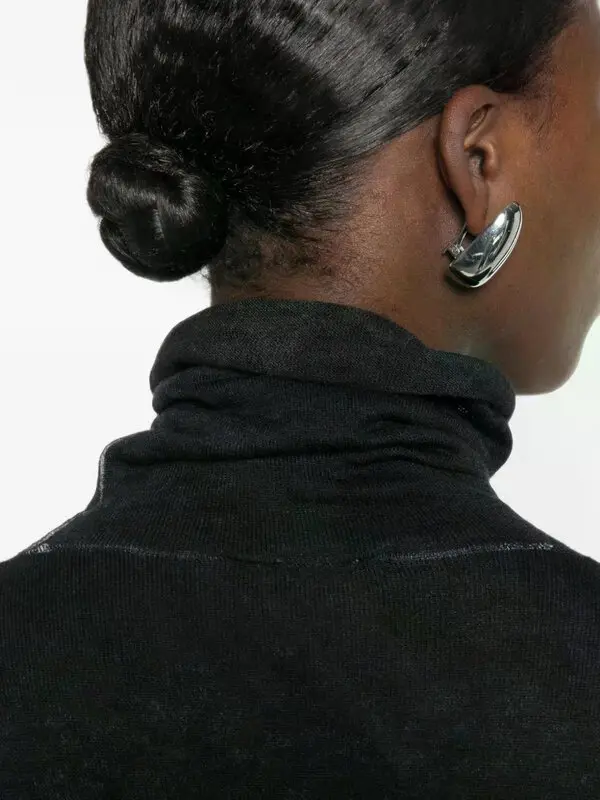 Avant Toi Roll-neck Drop-shoulder Sweater