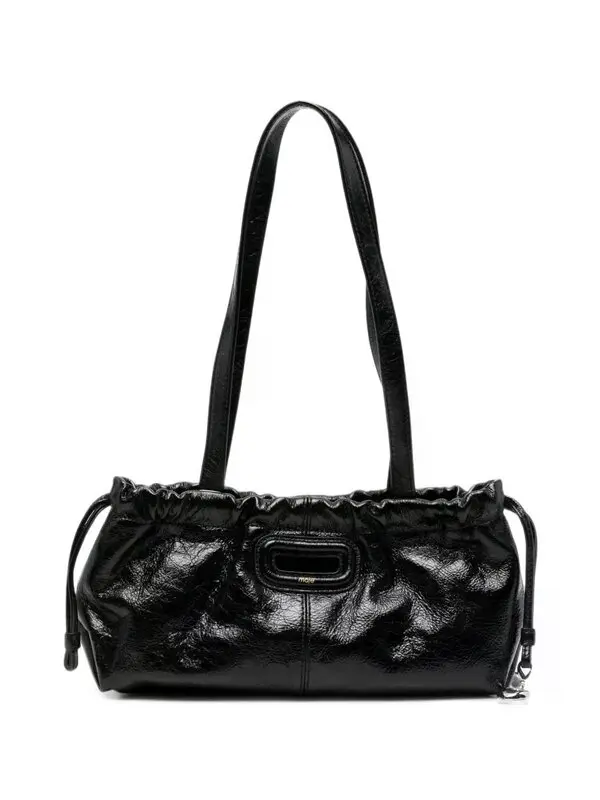 Maje Patent Leather Shoulder Bag