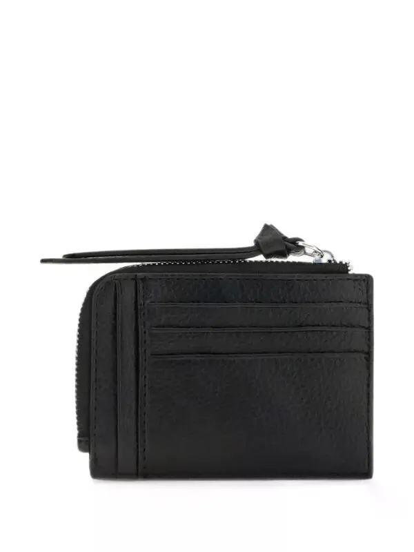 VIVIENNE WESTWOOD Orb Plaque Leather Card Holder