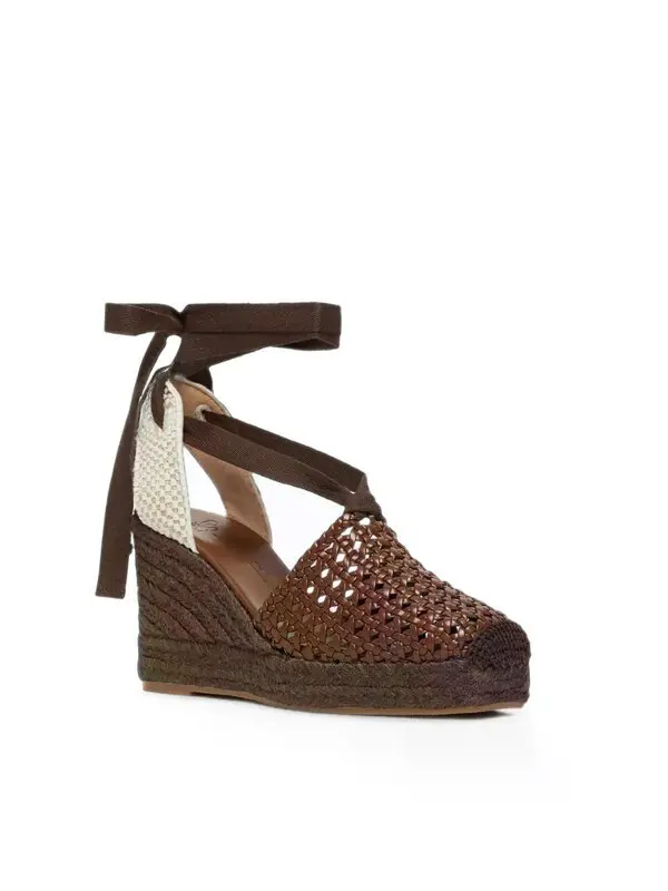 Max Mara Woven Heeled Espadrilles