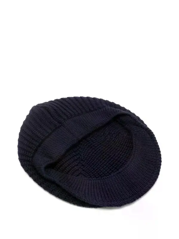Altea Ribbed Knit Wool Beret