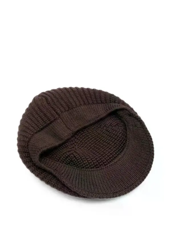 Altea Ribbed-knit Wool Flat Beret