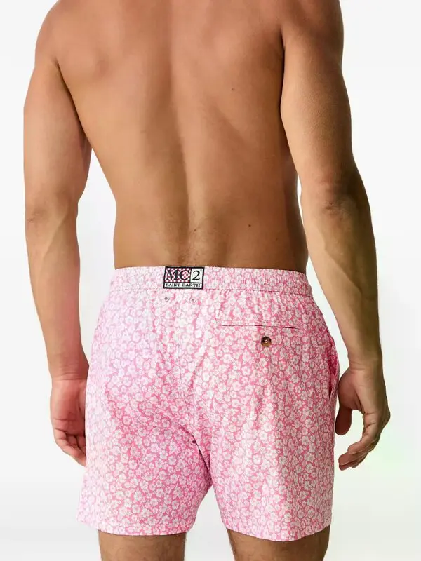 MC2 SAINT BARTH Lighting Floral-print Swim Shorts