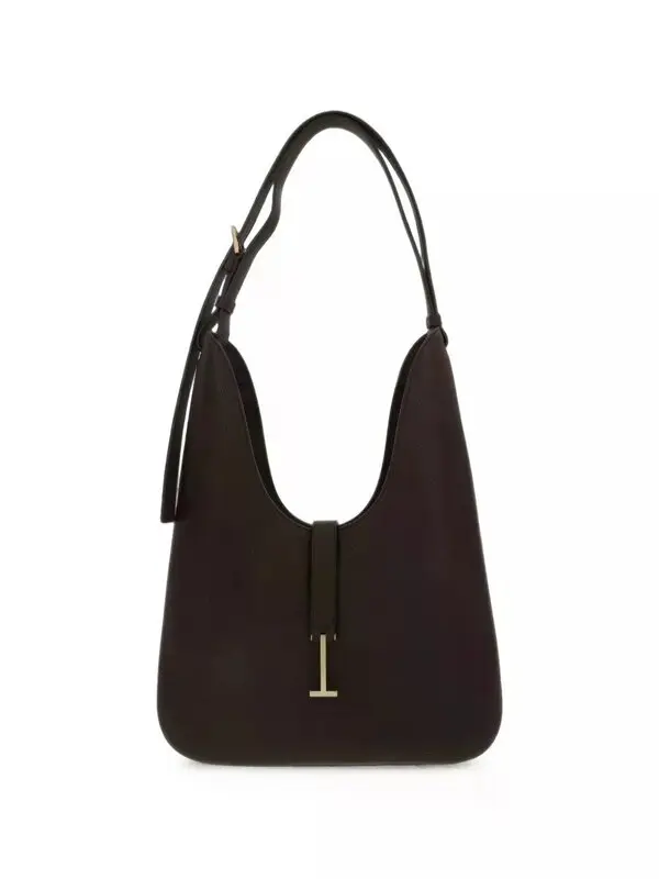 TOM FORD Medium Kara Leather Tote Bag - Brown