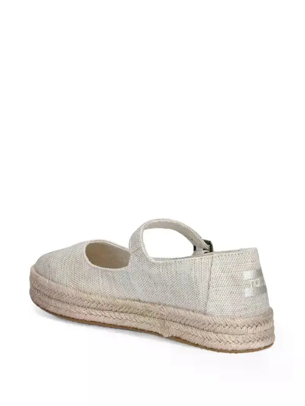 Toms Buckle-strap Platform Espadrilles