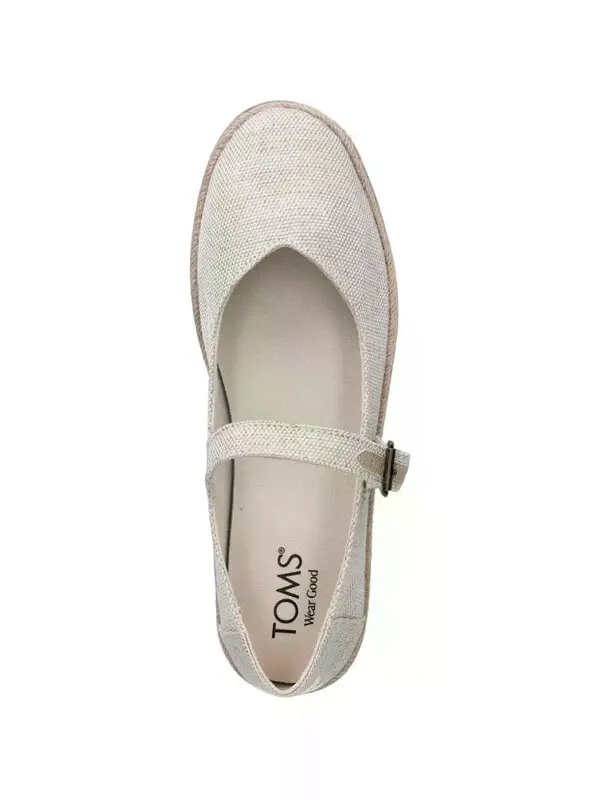 Toms Buckle-strap Platform Espadrilles