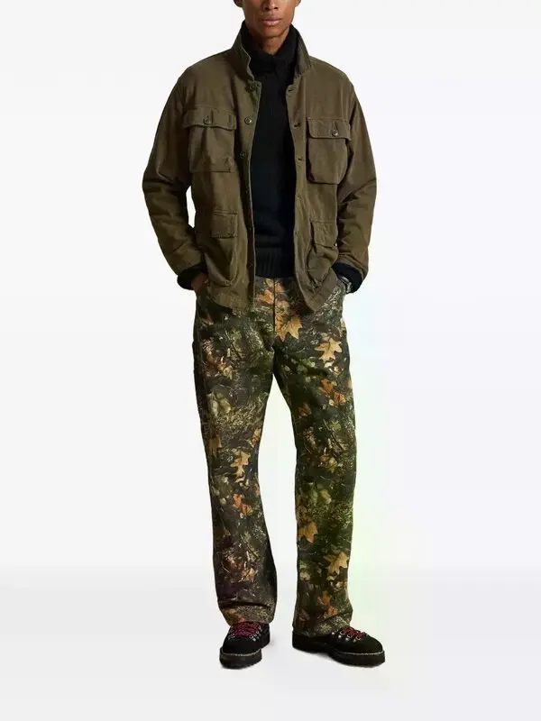 Polo Ralph Lauren Multi-pocket Button-up Military Jacket