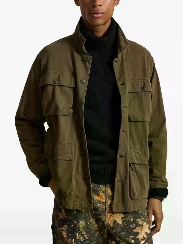 Polo Ralph Lauren Multi-pocket Button-up Military Jacket