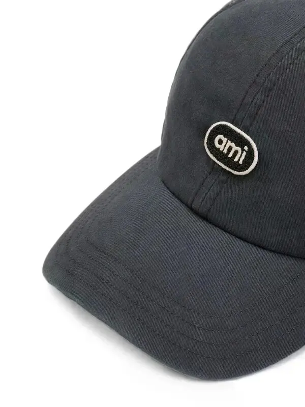 AMI Paris Cotton Cap With Patch