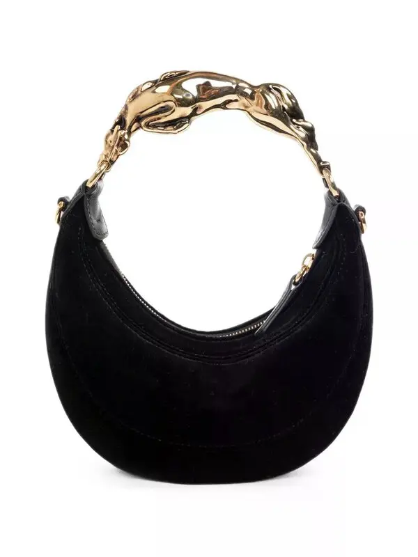 Chloé Small Horse Velvet Tote Bag - Black