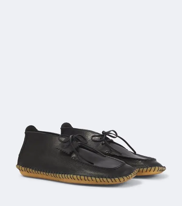 LEMAIRE Leather Moccasins