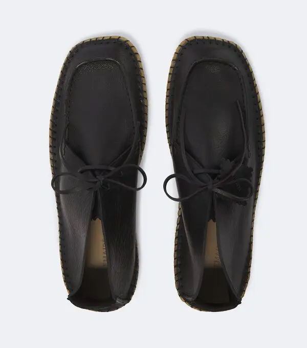 LEMAIRE Leather Moccasins