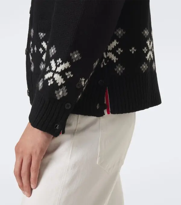Thom Browne Fair Isle Intarsia Cashmere Cardigan