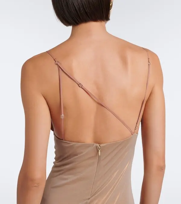 NENSI DOJAKA Sheer Tulle Minidress