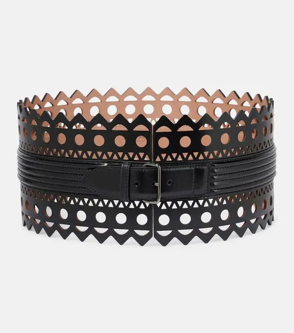 Alaïa Leather Corset Belt