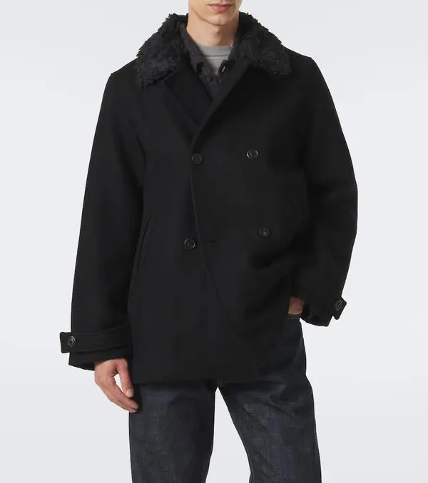 Our Legacy Wage Virgin Wool Peacoat
