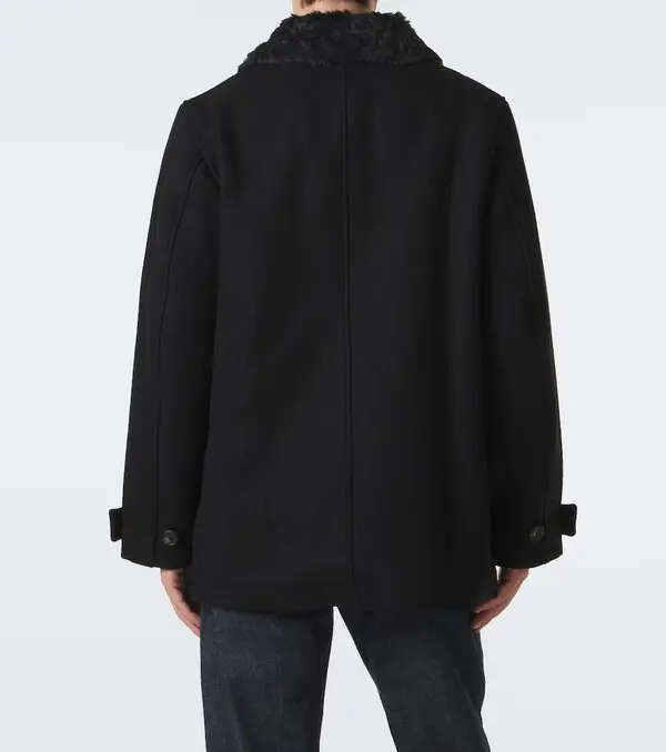 Our Legacy Wage Virgin Wool Peacoat