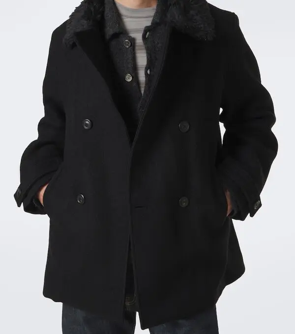 Our Legacy Wage Virgin Wool Peacoat