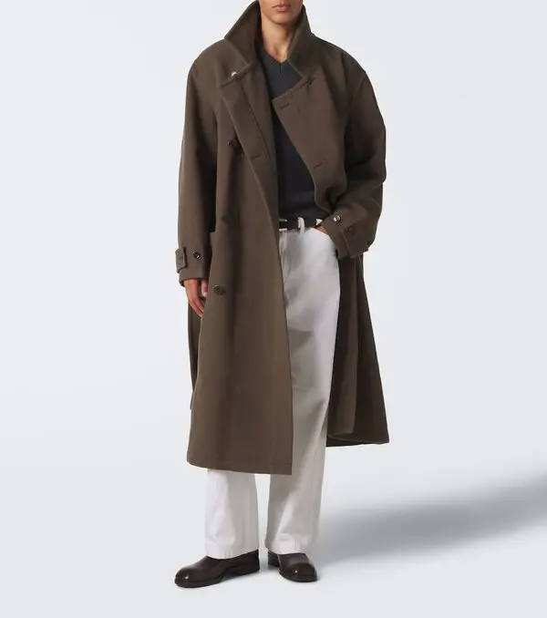 LEMAIRE Wool Wrap Coat