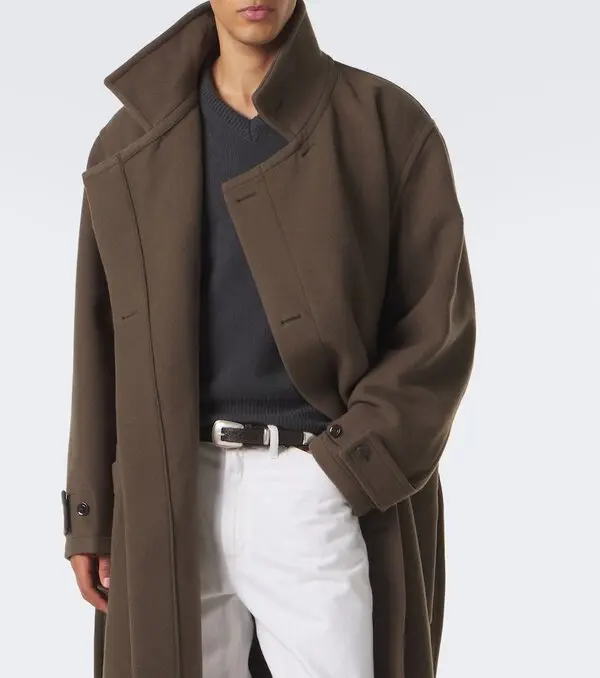 LEMAIRE Wool Wrap Coat