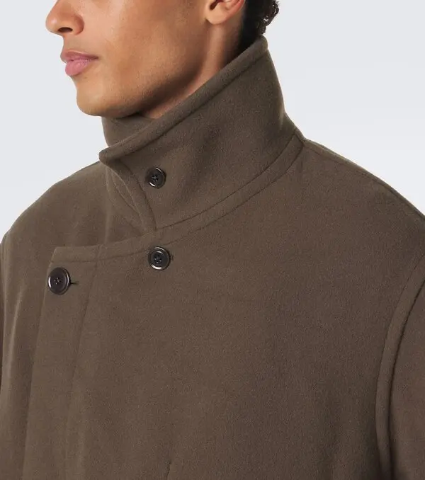 LEMAIRE Wool Wrap Coat