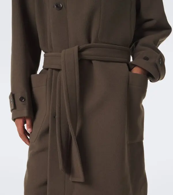 LEMAIRE Wool Wrap Coat