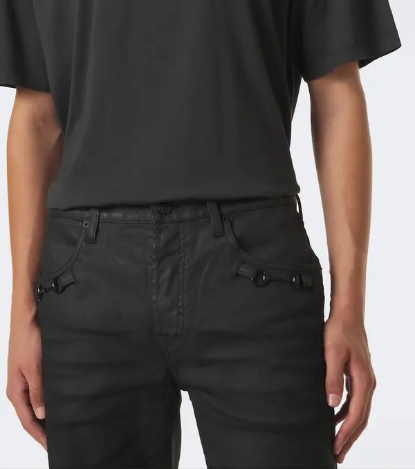 Gucci Horsebit Coated Flared Jeans