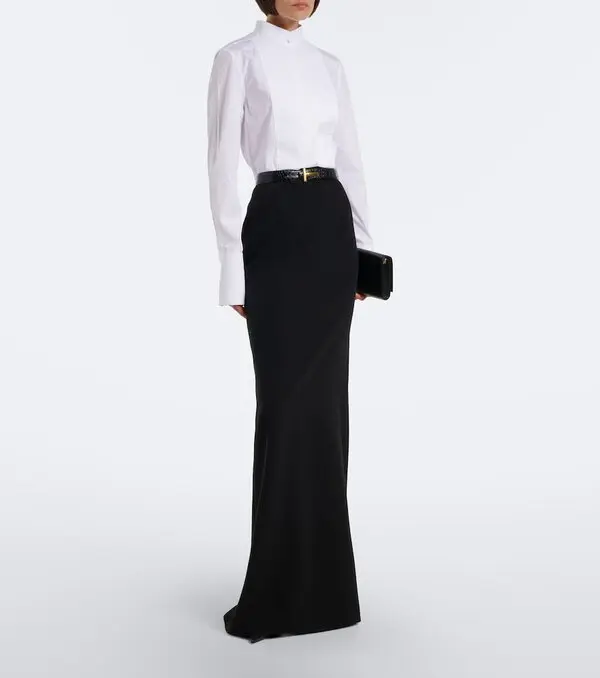 TOM FORD Silk Crêpe Maxi Skirt