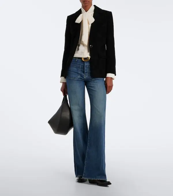Veronica Beard Darlis Tie-neck Crêpe De Chine Blouse